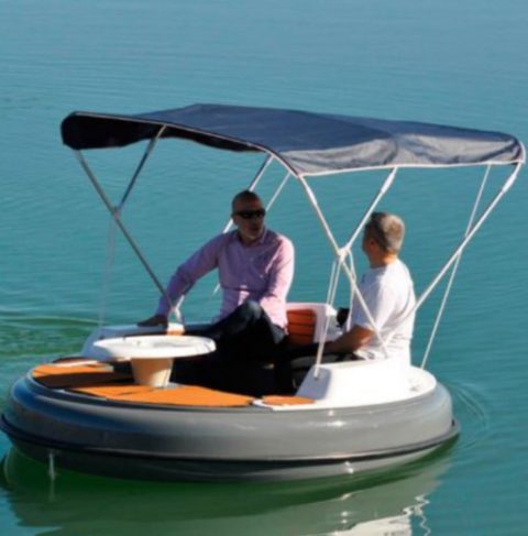 Oxfloat electric boat, a 4-seat ecological and silent option | Watt&Boat